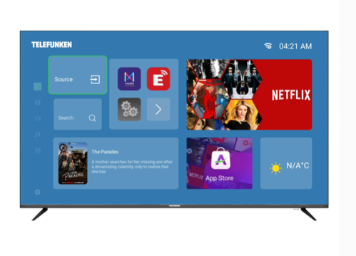 Telefunken 50" S-50FHD Full HD Smart Android TV TLEDDS-50FHDC – GIFTGUIDE