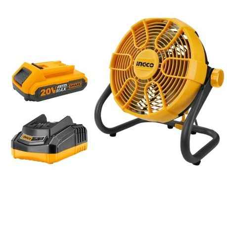 INGCO - Cordless Fan With Battery (2.0Ah) and Charger – GIFTGUIDE