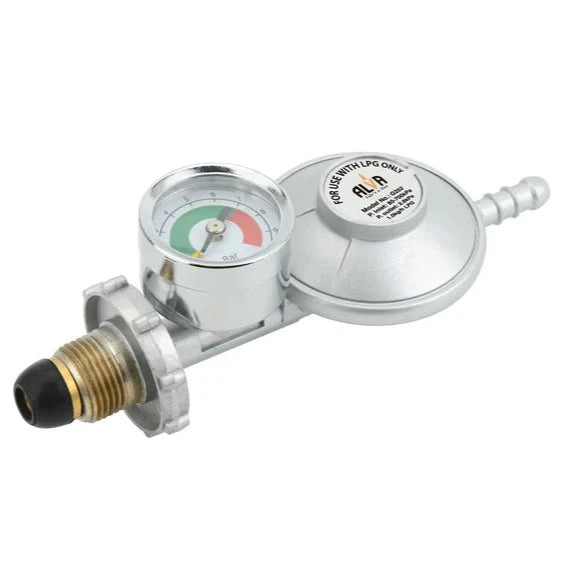 Bullnose Gas Regulator With Pressure Gauge G0251-2