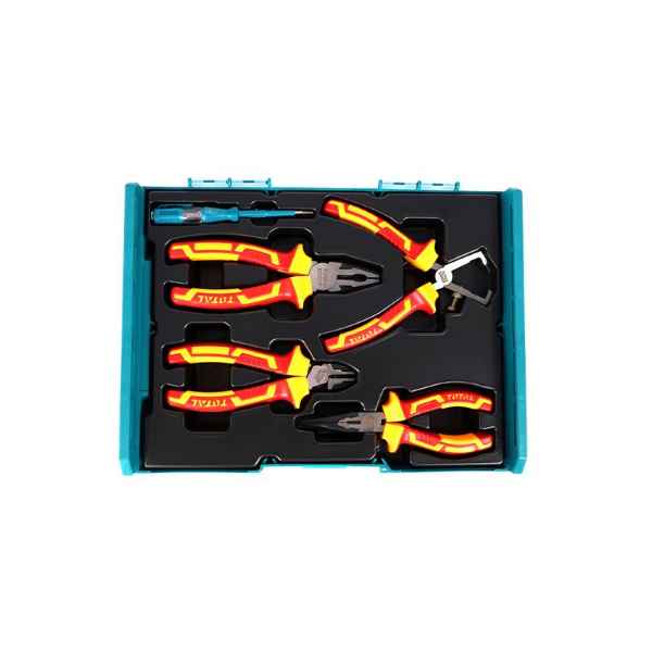Total Tools 5 Piece Electrical/Insulated Tool Set - Stackable Box