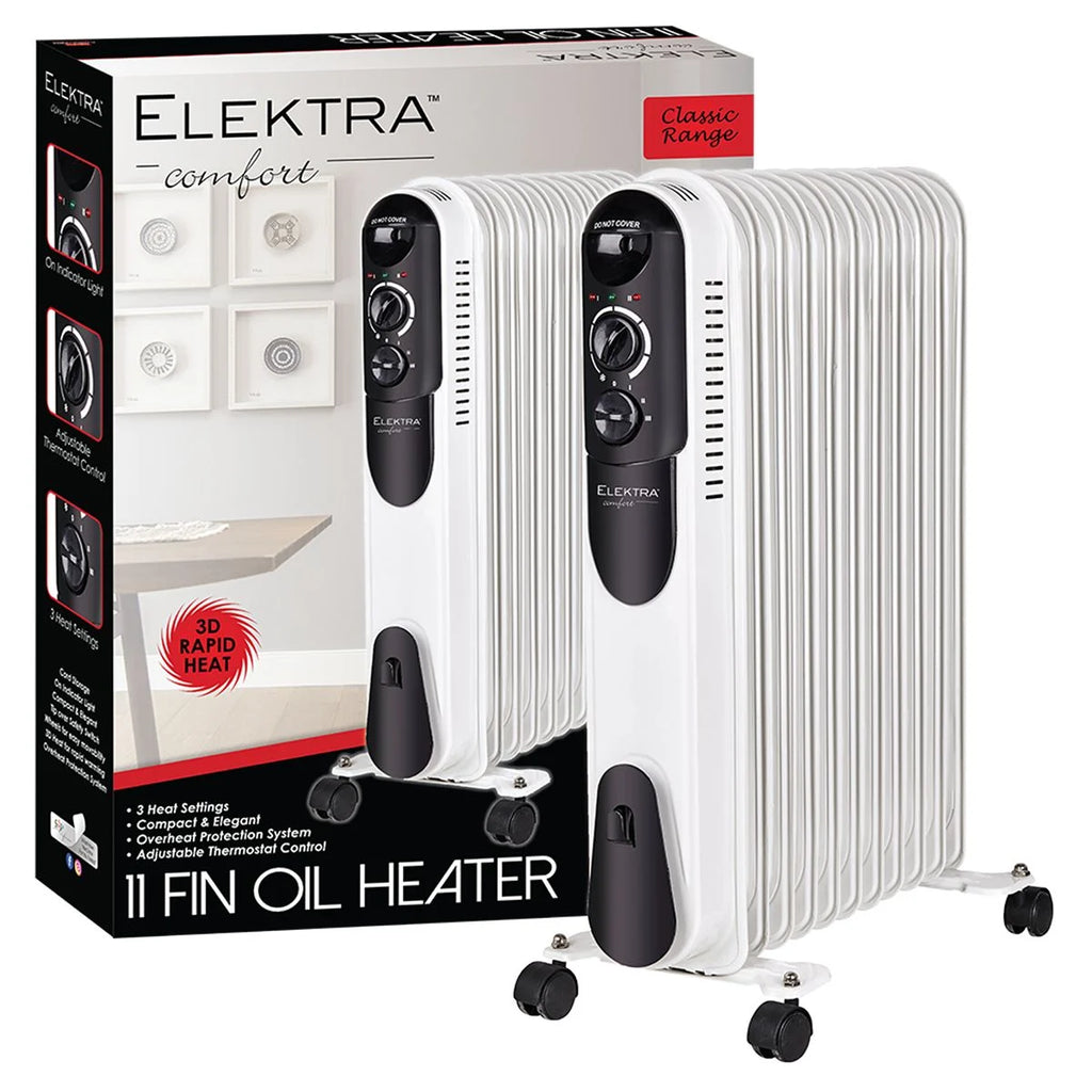 ELEKTRA Oil Heater 11 Fin – GIFTGUIDE