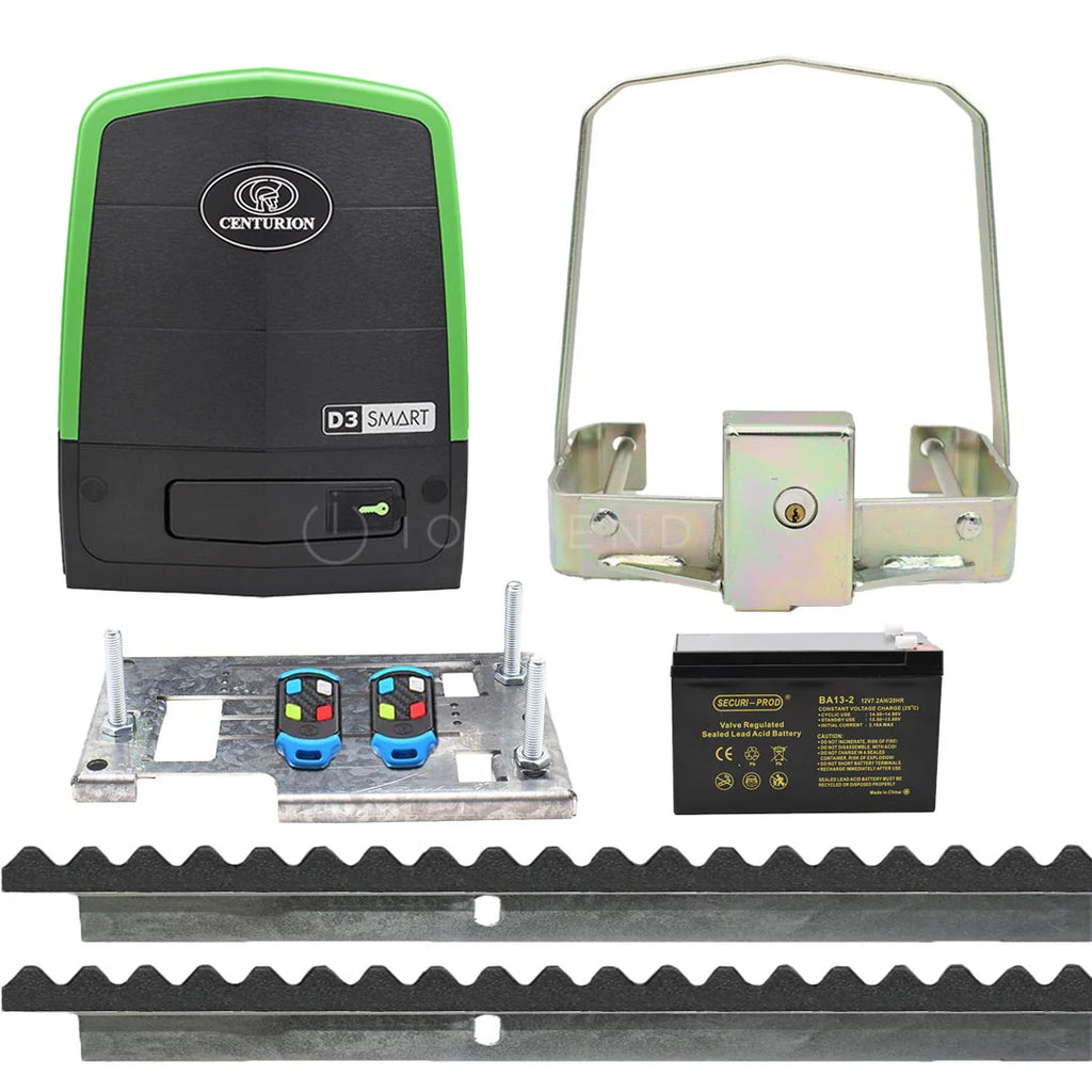 Centurion D3 SMART Kit with Angle Nylon Rack and Anti-Theft Bracket ...