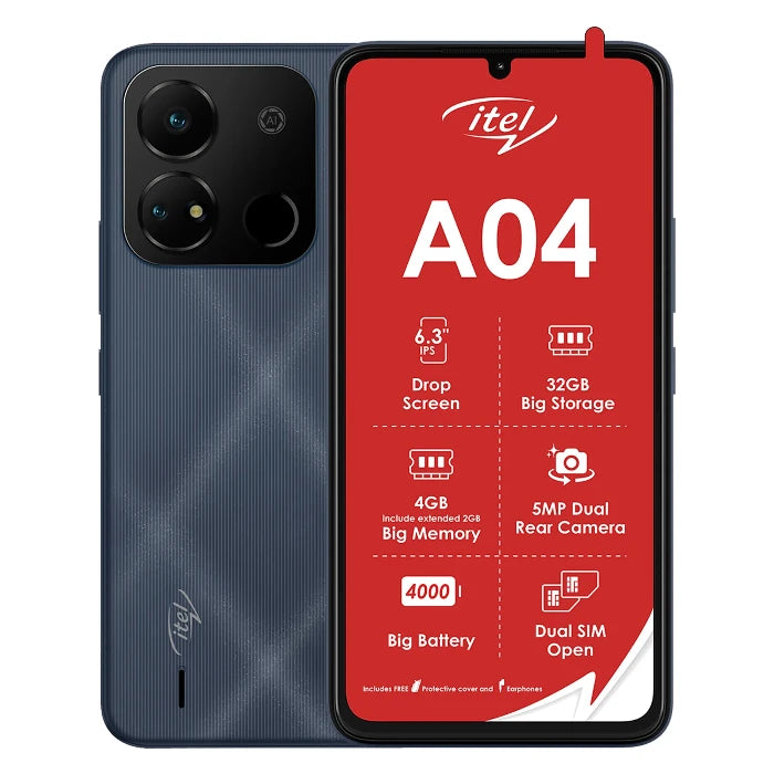 Itel A04 32GB DS – GIFTGUIDE