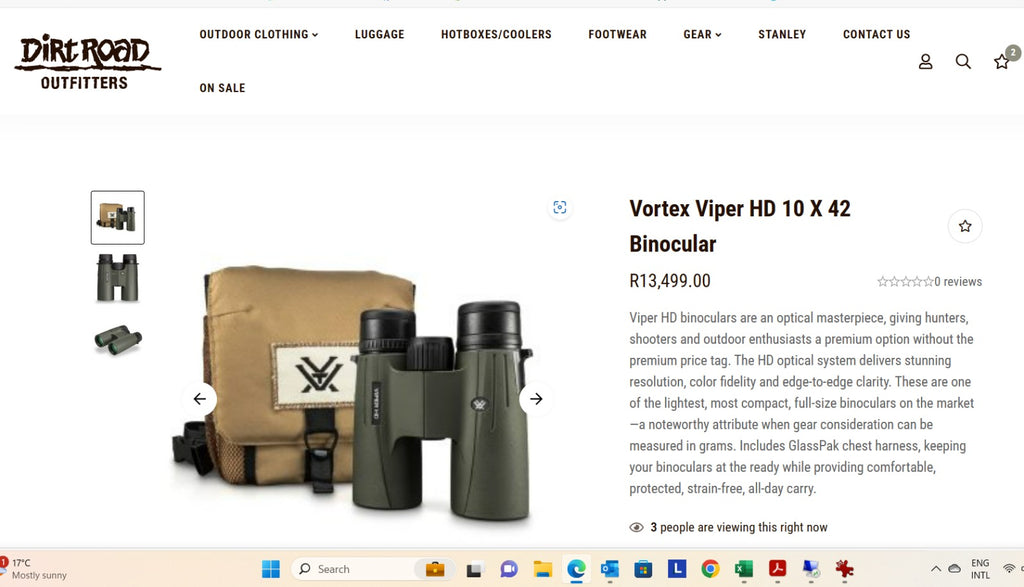 Vortex Viper HD 10 x42 Binocular – GIFTGUIDE