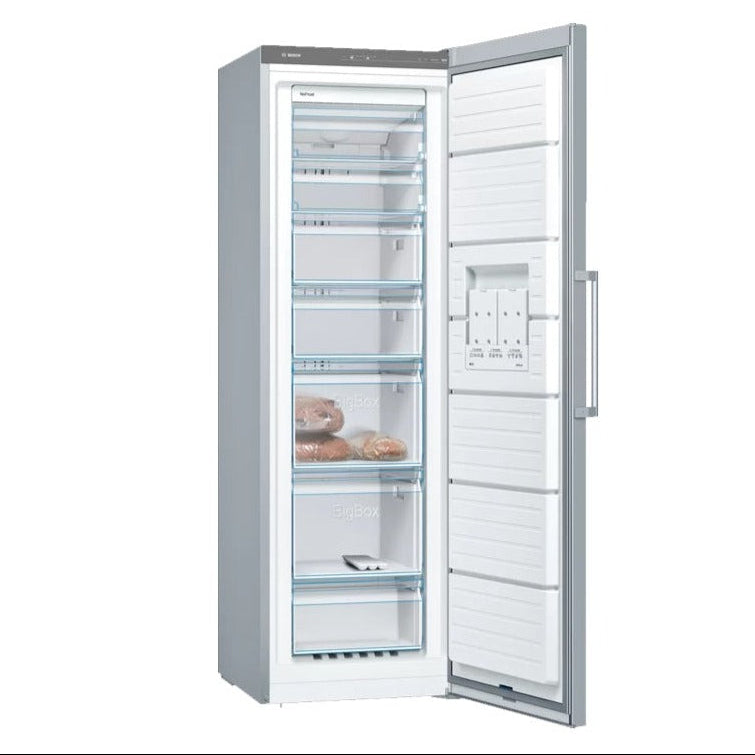 Bosch Series 4 Inox EasyClean Free-standing Tall Freezer GSN33VI31Z