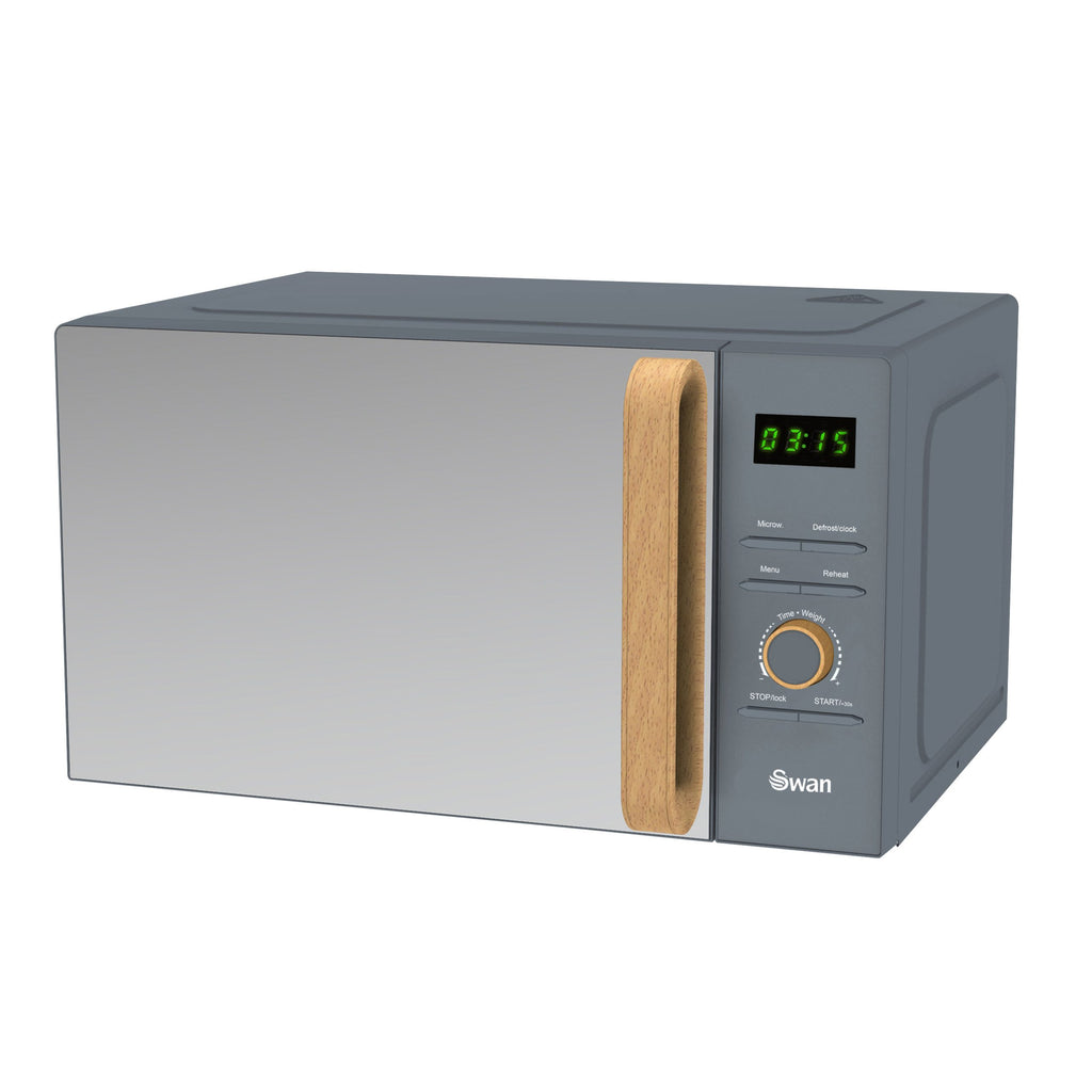 SWAN - NORDIC SLATE GREY 30L ELECTRONIC MICROWAVE OVEN SMW30NE – GIFTGUIDE