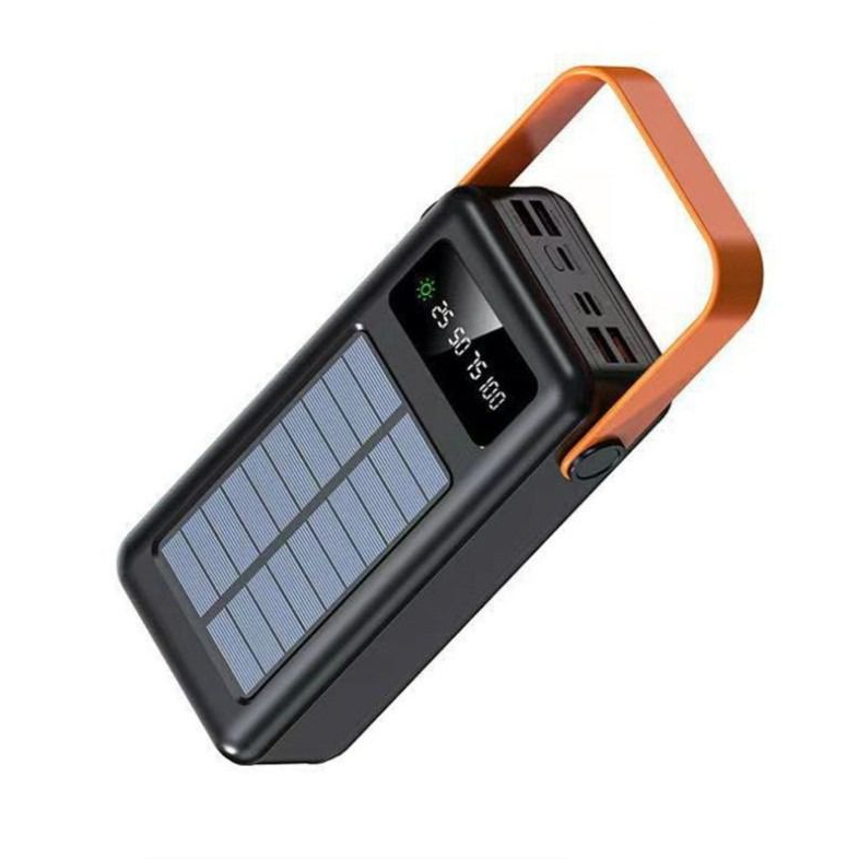 40000Mah Solar Powered Power Bank With LED Flashlight- SD – GIFTGUIDE