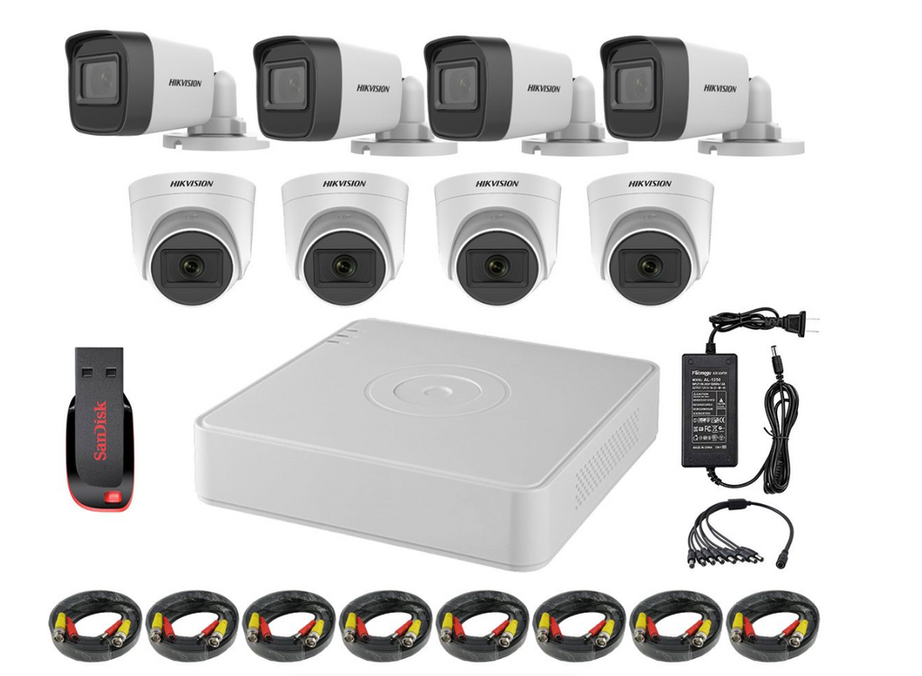 Hikvision 8 Channel 1080P 2MP DIY CCTV Kit – GIFTGUIDE