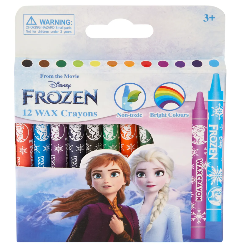 Frozen 12 Wax Crayons Multi DY-4017-FR – GIFTGUIDE