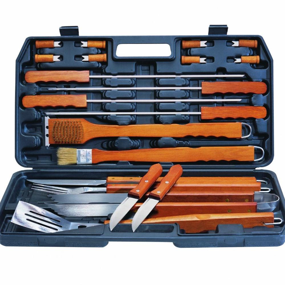 ALVA 21 Piece BBQ Wood Set BA86