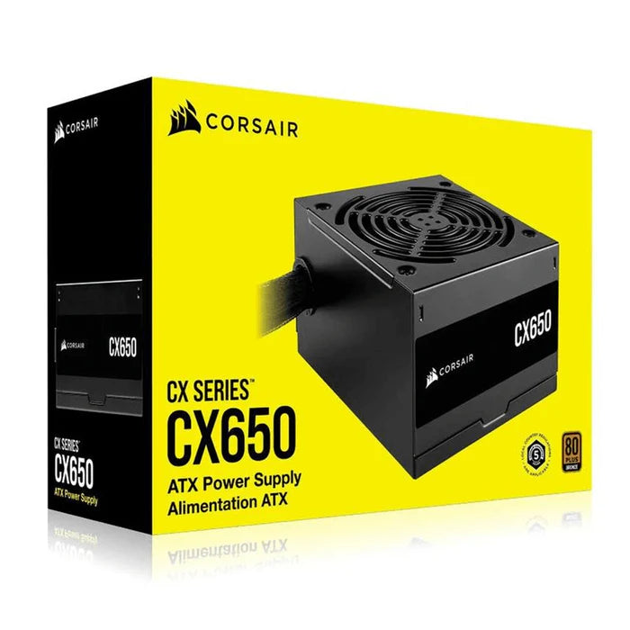 Corsair CX650 Series 650W 80 PLUS Bronze ATX Power Supply CP-9020278-W