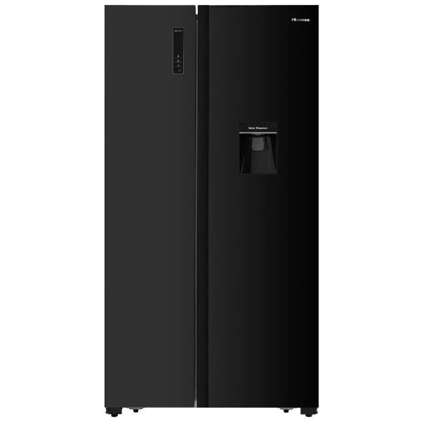 Hisense 670L Side By Side Fridge, Black Glass H670SMIB-WD – GIFTGUIDE