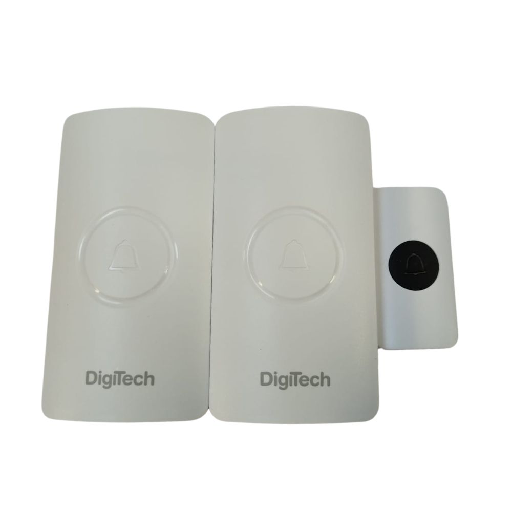 DigiTech DT-S20 WIRELESS DOORCHIME - 2 RECEIVERS WHITE – GIFTGUIDE