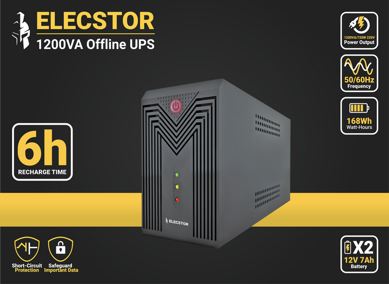 Elecstor 1200VA Offline UPS