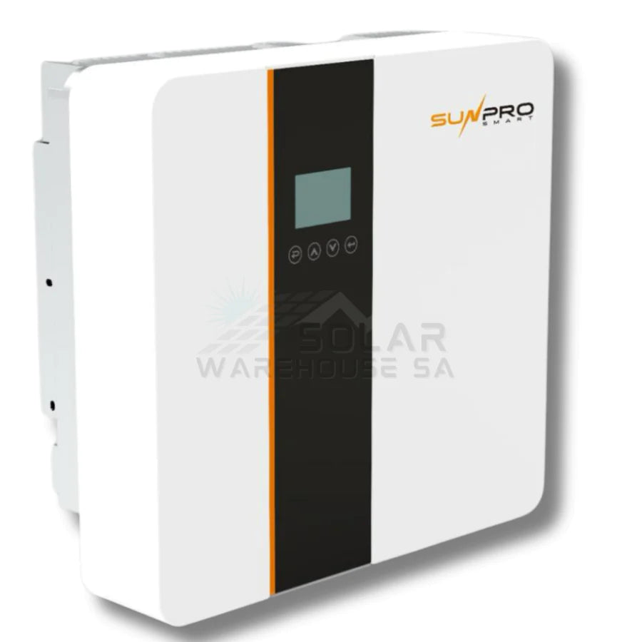 SUNPRO HYBRID SOLAR INVERTER SINGLE PHASE MPPT PARRALEL 6KW HYBRID INV ...