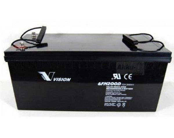 Vision Deep Cycle AGM Battery 6FM100Z-X (100Ah 12V)