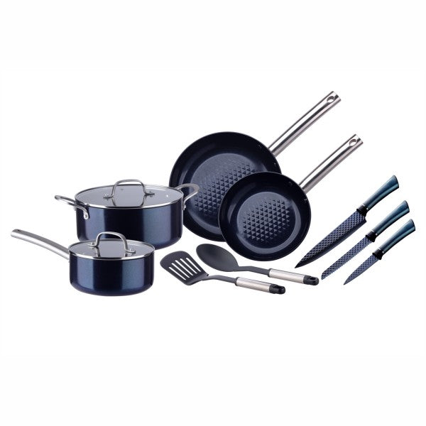 Bauer Diamond 11Pce Cookware Set 80BCD00900SS – GIFTGUIDE