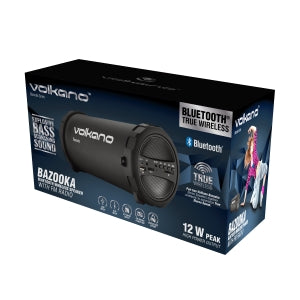 Volkano Bazooka Bluetooth Speaker High-powered Rechargeable VB018