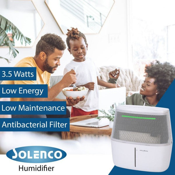 Solenco Stylies Alaze Evaporative Humidifier COP001250 – GIFTGUIDE