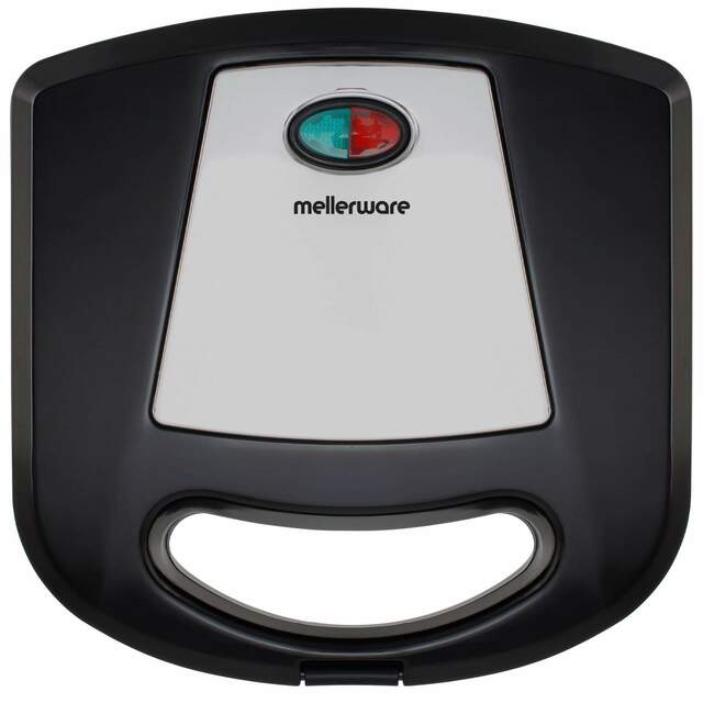 Sandwich Maker 2 Slice Non-Stick Black 750W "Doppio" # – GIFTGUIDE